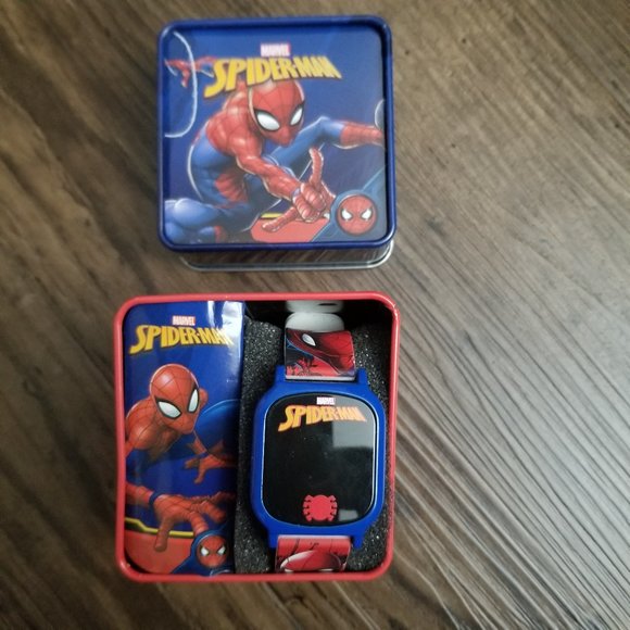 Marvel | Accessories | Spiderman Kids Led Touchscreen Watch | Poshmark